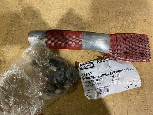 Hps JTS12 Compression Terminal, Uni-Grip, Jumper Terminal, Straight ...