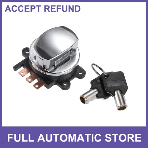 Round Key Ignition Switch ONE Custom for Harley-Davidson Softail Road ...