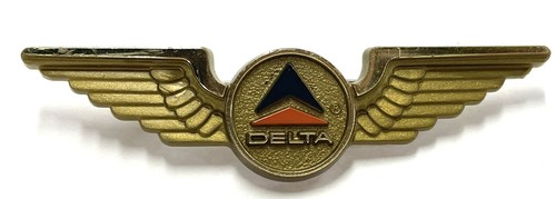 Vintage Delta Wings 1960s Airlines Pins Ephemera Memorabilia Pilot ...