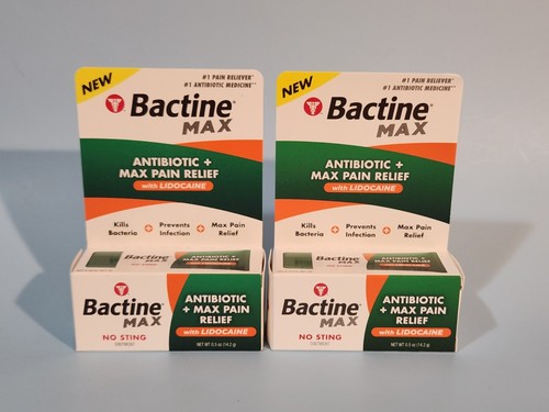 2× Bactine MAX 0.5 oz Each Exp 12/25 | eBay