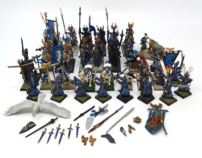 Warhammer Fantasy Battles: High Elves Lot - PLASTIC AND METAL GAMES ...