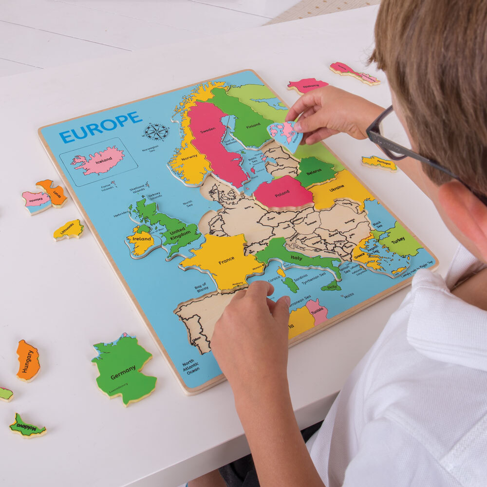 Inset Map For Kids
