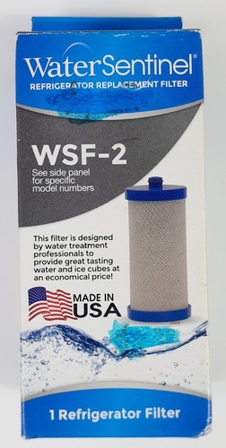 Water Sentinel WSF-2 Refrigerator Replacement Filter NEW For Kenmore ...