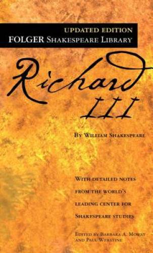 Richard III (Folger Shakespeare Library) - Mass Market Paperback - GOOD ...