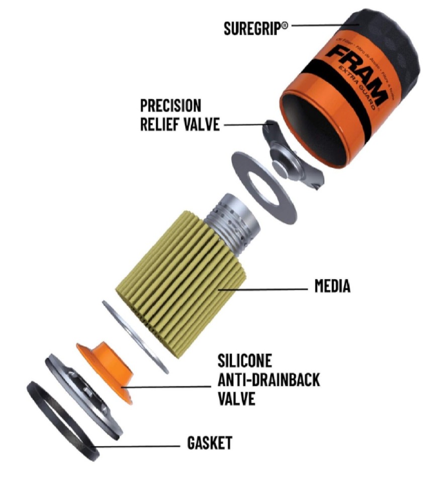 Fram PH16, Engine Oil Filter-Extra Guard Fram PH 16 | eBay