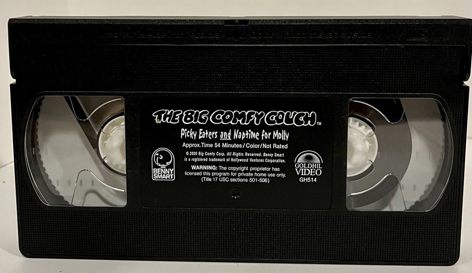 Big Comfy Couch, The - Picky Eaters/Naptime For Molly (VHS, 2000 ...