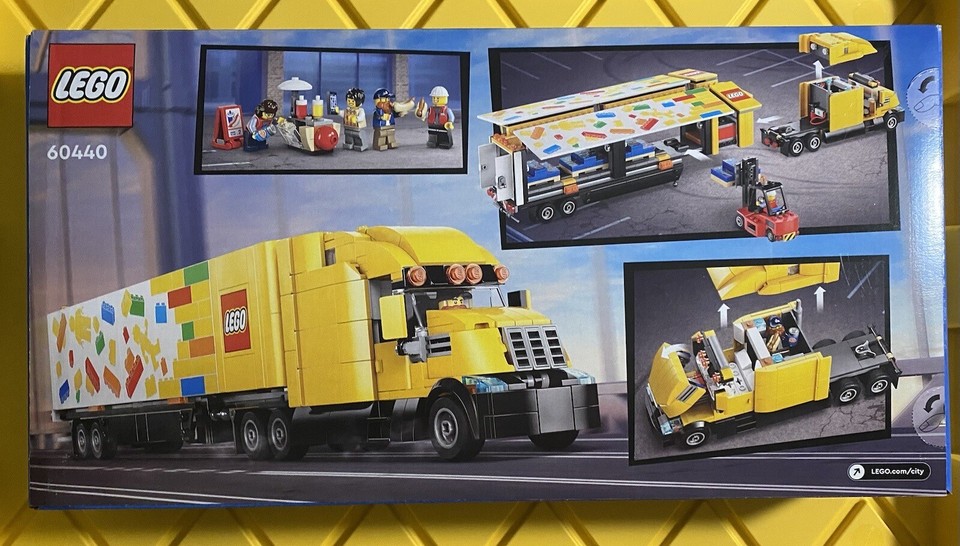 60440 LEGO Yellow Delivery Truck (LEGO City) | eBay