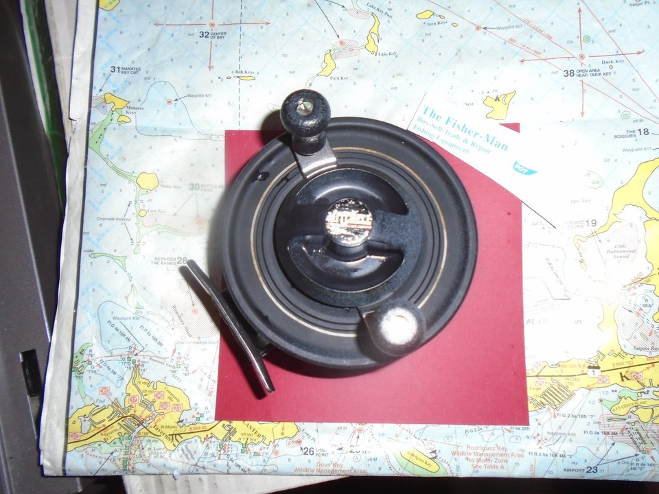 MITCHELL 782 MOOCHING FLY REEL MADE IN JAPAN MITCHELL GRAPHITE FLY REEL ...