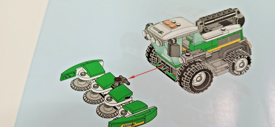 LEGO SET 60223 ORIGINAL INSTRUCTIONS BOOKLET 3 & 4 HARVESTER & SCARE ...