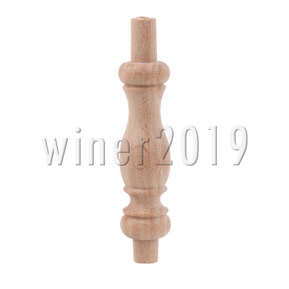 Wooden Baluster Spindle Replacement Part for Furniture Miniature 3.31 x ...