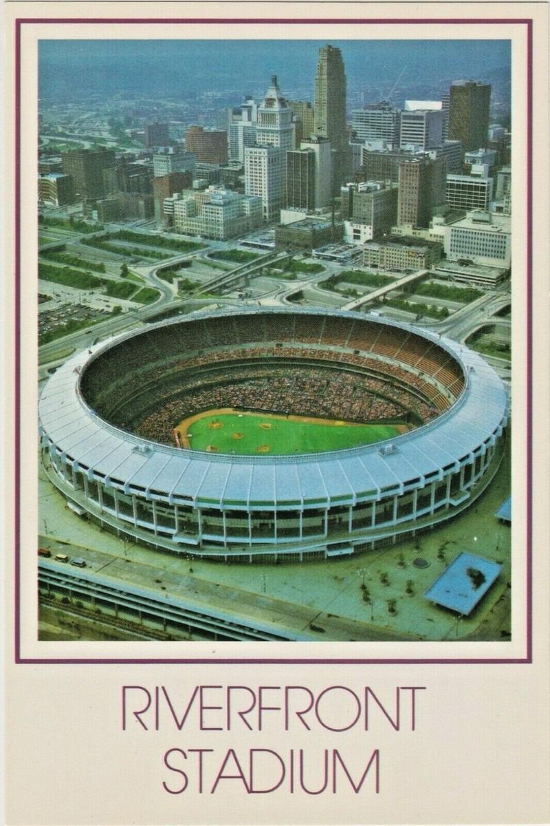 Riverfront Stadium 1970 The Cinergy Of Riverfront Stadium Deadball