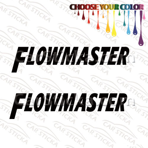Flowmaster Decal