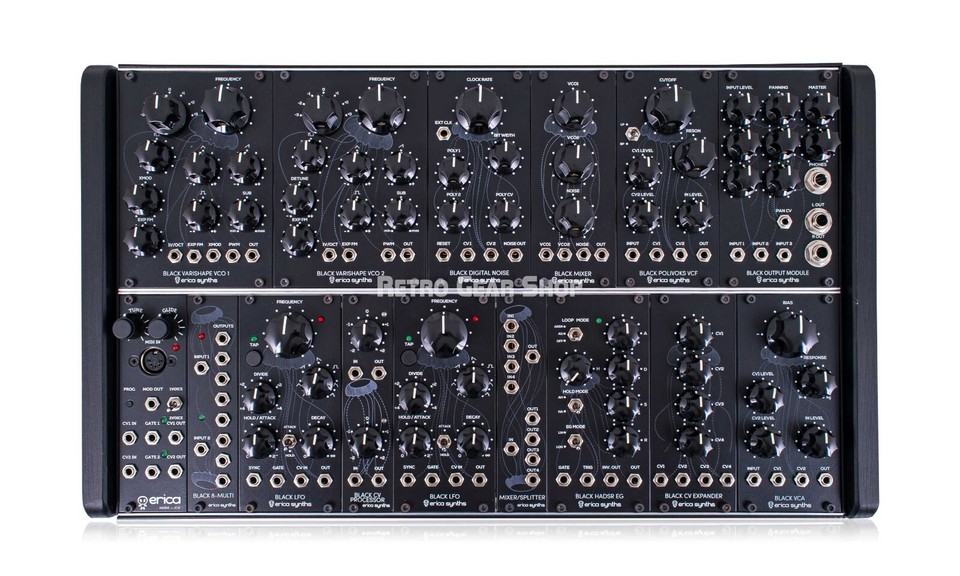 Erica Synths Eurorack Modules Modular Analog Synth Synthesizer Black ...