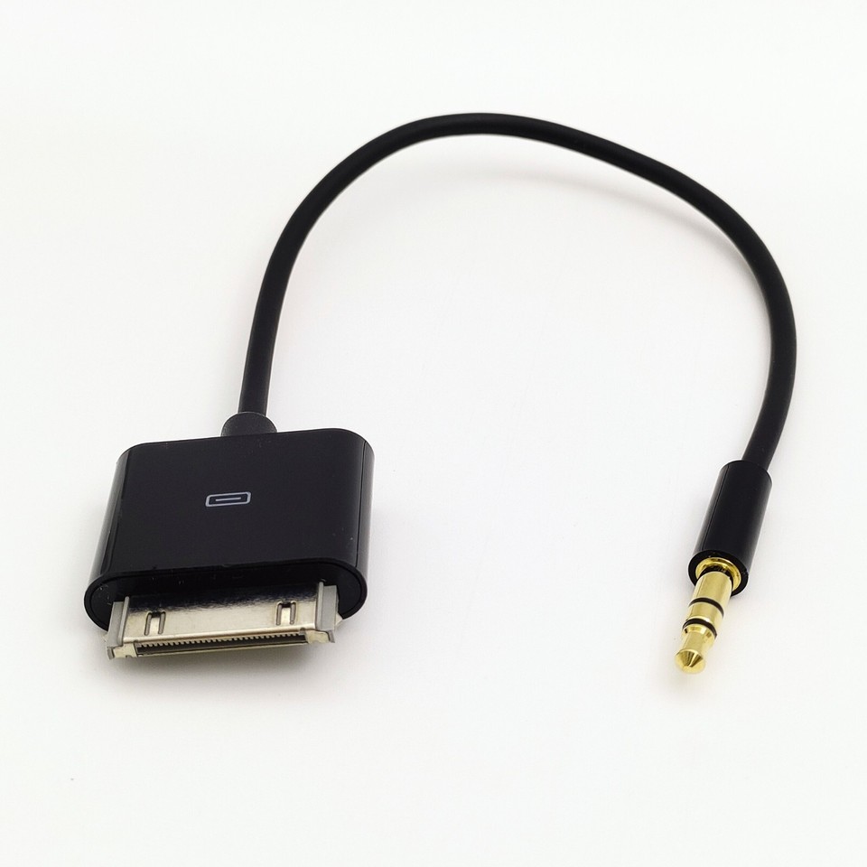 20cm For iPod Dock Connector to 3.5mm Stereo Input Adapter Plug for ...