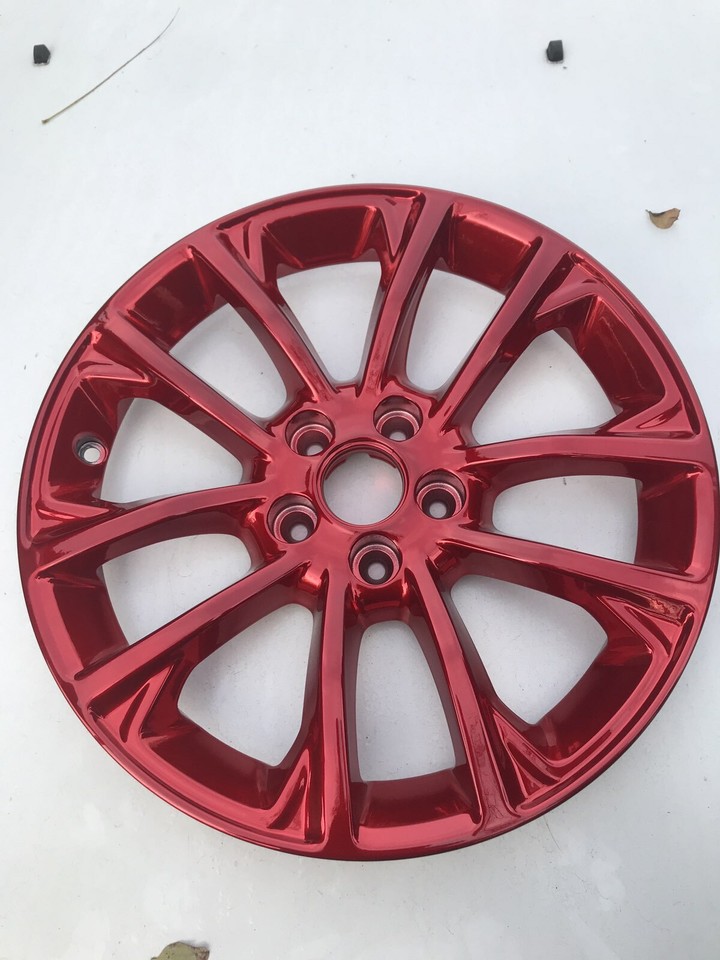 Gloss Transparent Candy FIRE RED powder coating paint, 1Lb/0.45kg | eBay