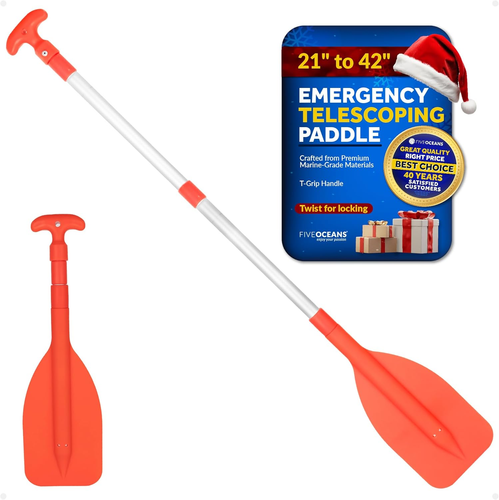Emergency Telescoping Paddle, Boat Paddles, Floating Orange Paddle ...