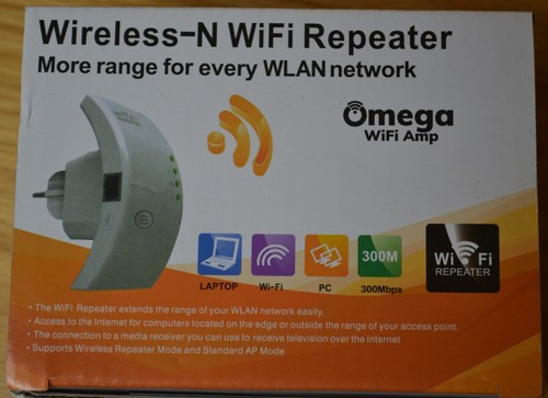 New in Box Omega Wireless-N Wifi Amplifier/Repeater | eBay