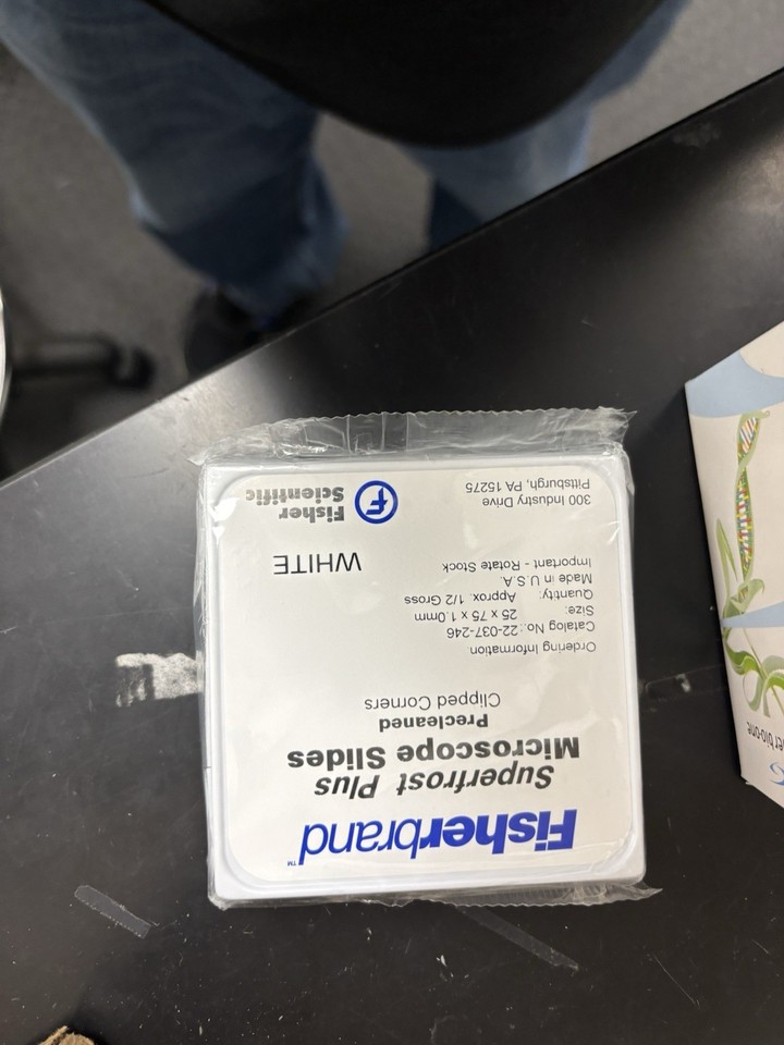 Fisherbrand™ Superfrost™ Plus Microscope Slides 144/PK Part# 22-037-246 ...