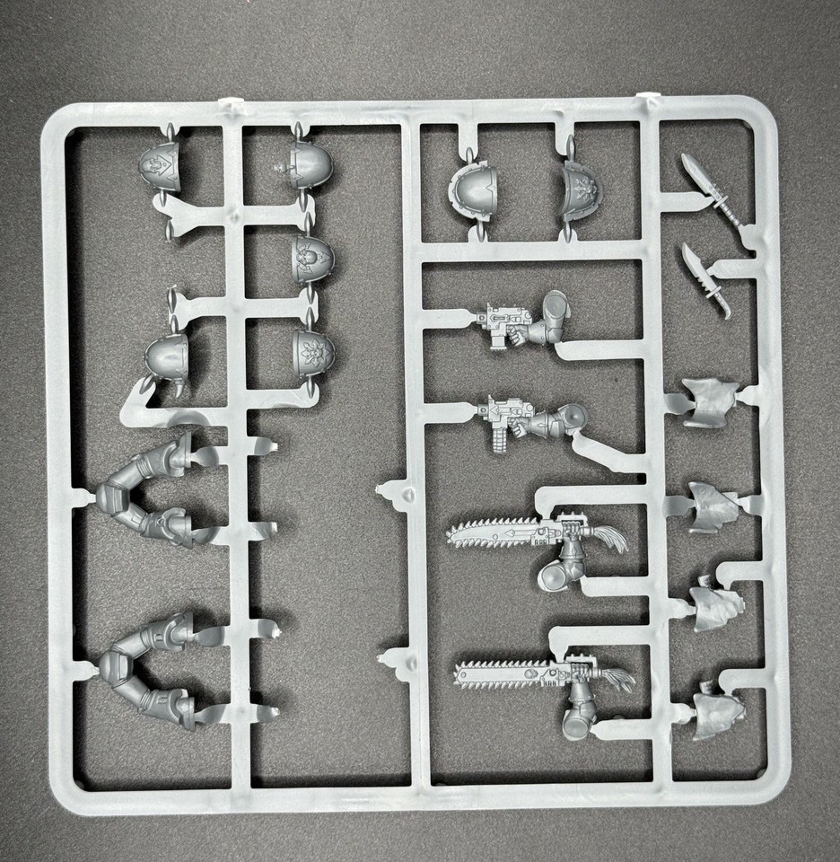 Boxed Chaos Space Marine Havoc Squad Incomplete Metal Vintage Oldhammer ...