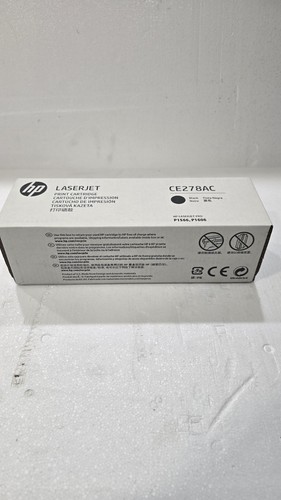 NEW - HP LaserJet CE278AC / 78A Black Toner Cartridge | eBay