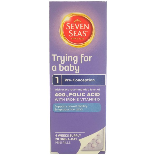 Seven Seas Trying for a Baby 1 Pre-Conception - 28 Mini Pills for sale ...
