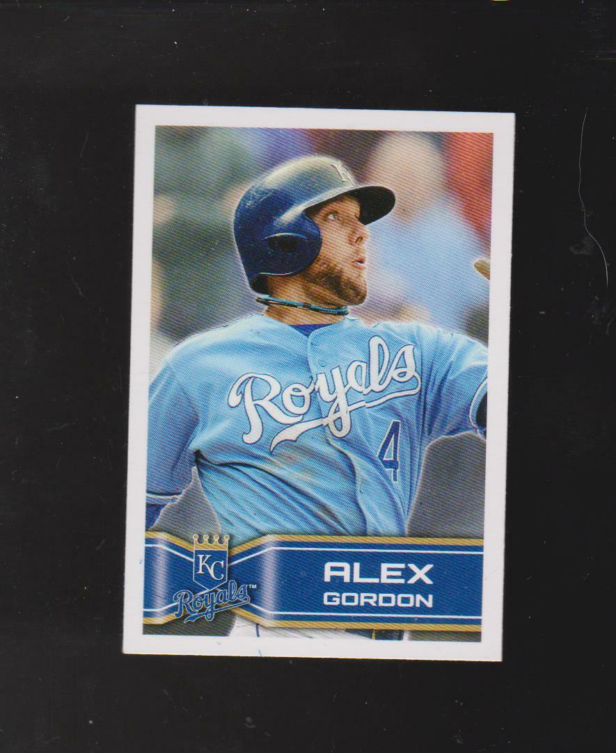 2014 Topps Stickers #73 Alex Gordon card, Kansas City Royals | eBay