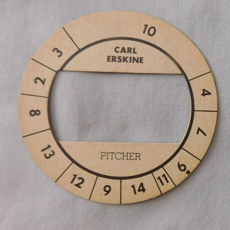 1957 Cadaco Disc Baseball Disc - Pick one | eBay