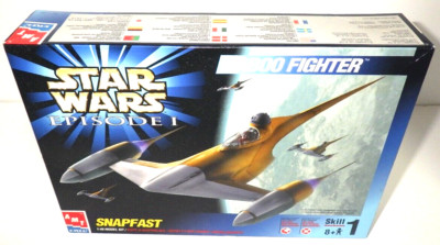 Star Wars Ep 1 / Mandalorian N-1 Naboo Fighter Model Kit AMT/ERTL 1:48 ...