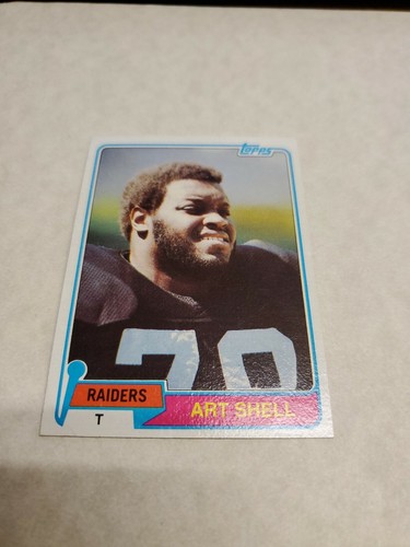 1981 Topps #43 Art Shell OAKLAND RAIDERS | eBay