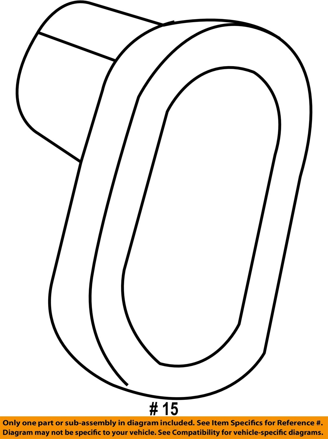 SILVERADO SIERRA TRAILER WIRING PLUG COVER W/O TOW PACKAGE 2014-2016 ...