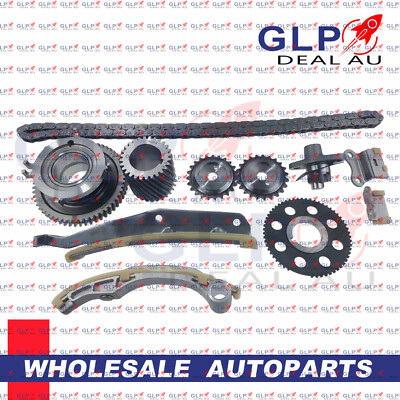 4M41 Timing Chain Kit for Mitsubishi Triton ML MN Pajero NM NP NS NT NW ...