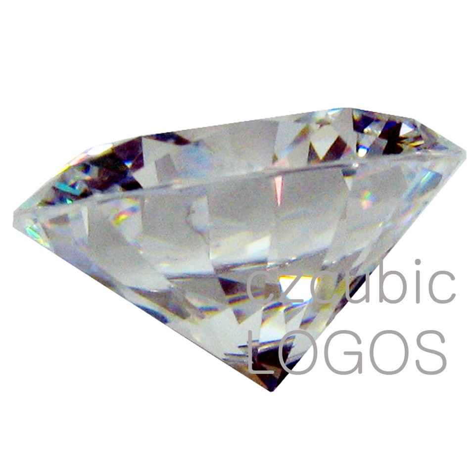CUBIC ZIRCONIA SUPER EXCELLENT QUALITY LOOSE ROUND STONES 7A CLEAR CZ ...