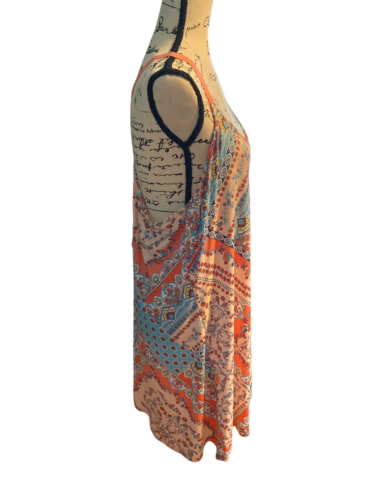 Ambrielle Colorful 2 Piece Nightigown And Robe XXL Be… - Gem