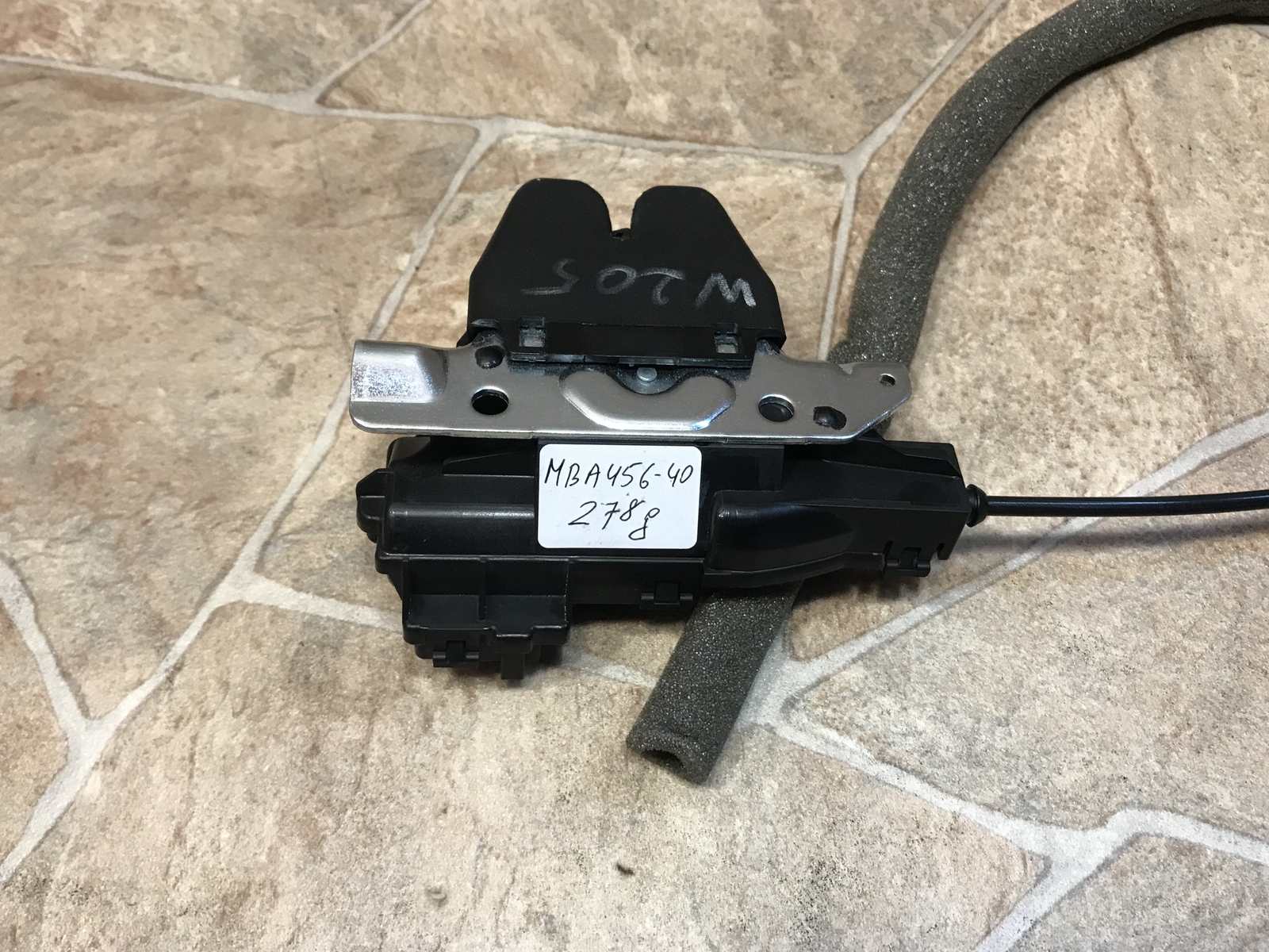 MERCEDES-BENZ C W205 Coffre Serrure A2047500485 3.0 Essence 245kw | eBay