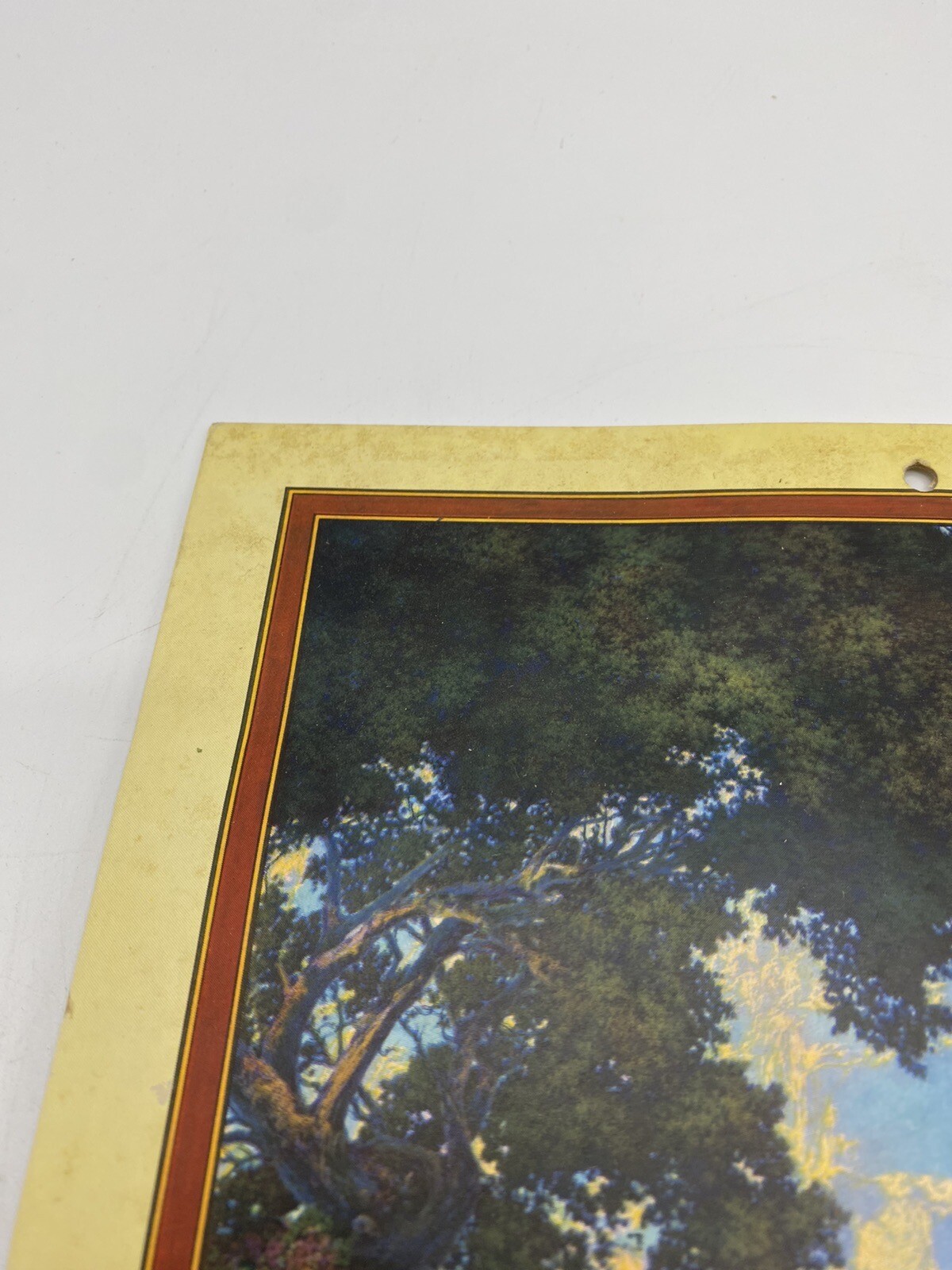 Maxfield Parrish Sunrise Advertising Calendar 1933 Edison Mazda EM ...