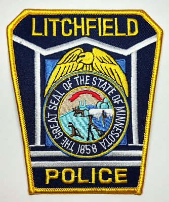 Litchfield Minnesota Police Patch - FREE Tracked US Shipping ! | eBay