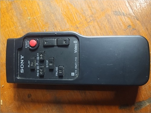 Sony VTR RMT-713 Remote Control for Sony Video 8 Camcorders | eBay