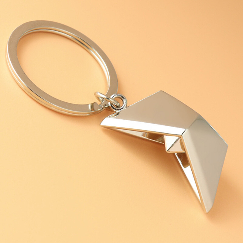 Men's Sailing Paper Boat Lovely Keychain Metal Alloy Boat Key Chains ...