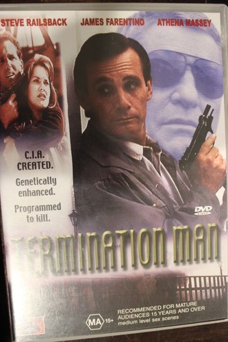 TERMINATION MAN VERY RARE OOP DELETED DVD FILM THRILLER STEVE RAILSBACK MOVIE | eBay Australia