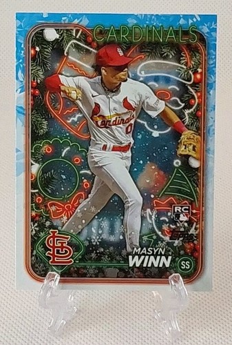 ⚾️2024 topps holiday MASYN WINN (rookie) baseball card #H94⚾️ ...