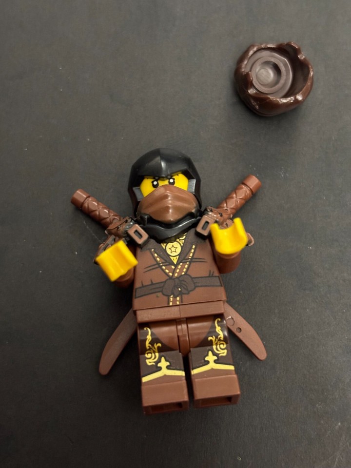 MOC Lego Minifig Figurine: Ninjago Dareth Brown Suit Fast Shipping | eBay