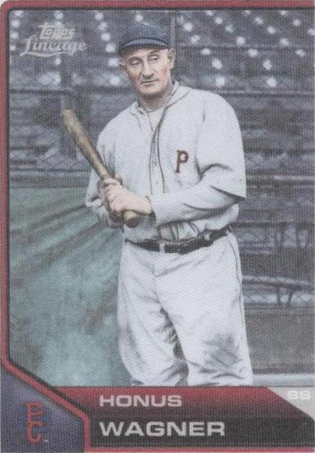 2011 Topps Lineage - Cloth Stickers Honus Wagner #TCS29 for sale online ...