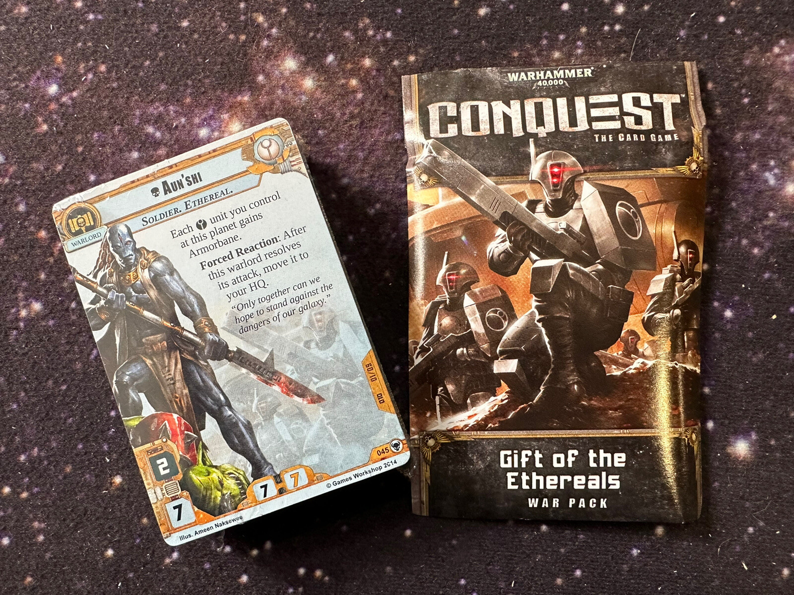 Fantasy Flight Games Warhammer 40K Conquest Expansion Gift Of The ...