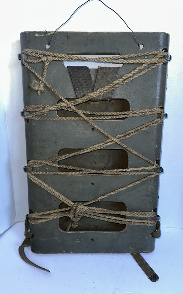 Vintage 1945 WWII US Army 1944 Frame Back Pack Board Radio Pack | eBay