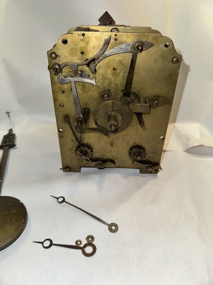 Antique English/Irish Twin Fusee Bracket Clock Movement Set- Regency ...