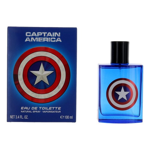 Captain America by Marvel, 3.4 oz EDT Spray for Men | eBay