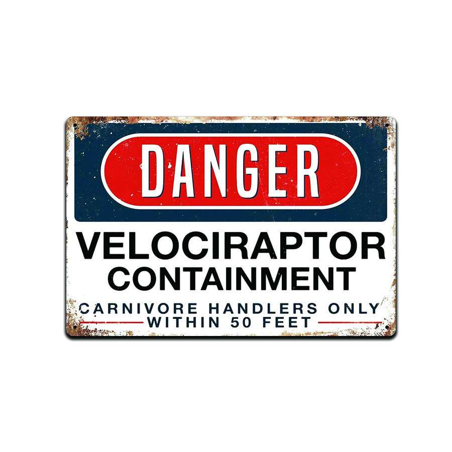 Velociraptor Sign