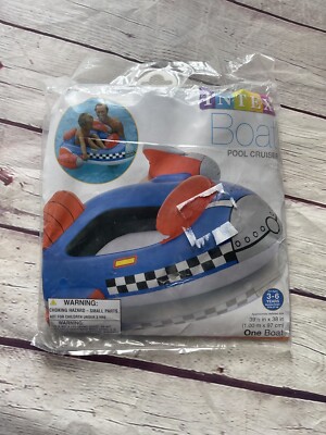 INTEX Pool Cruiser Inflatable Boat 38.5" X 28.5" - Age 3-6 | eBay
