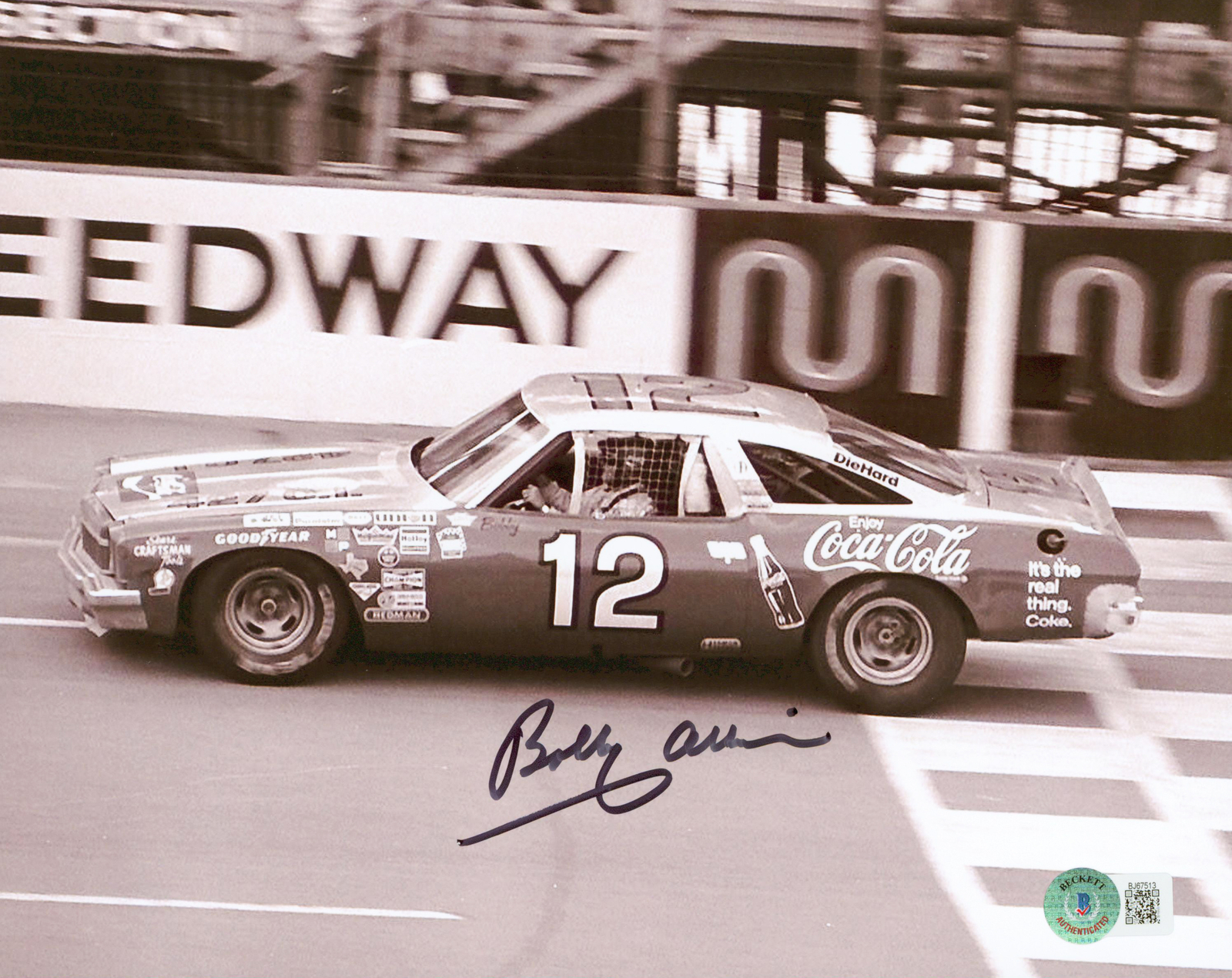 Bobby Allison NASCAR Authentic Signed 8x10 Photo Autographed BAS # ...