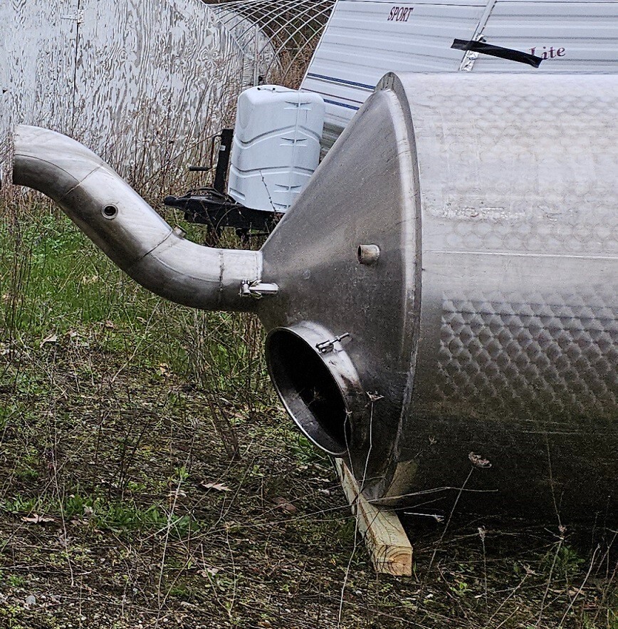 10 BBL Criveller Brewhouse Brew Kettle Whirlpool Tank - NEEDS REPAIRS ...